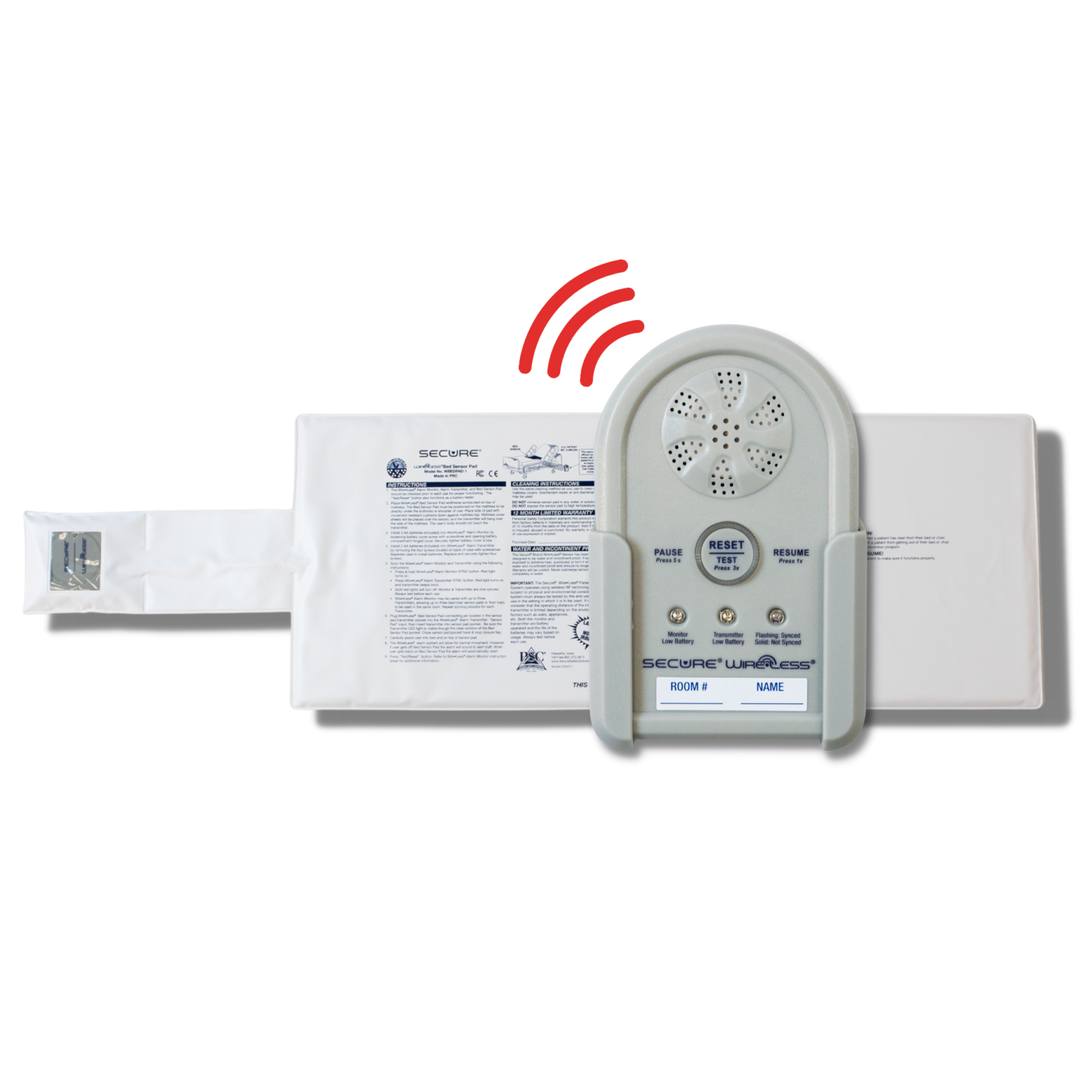 Wireless Bed Sensor Pad | Secure Safety Solutions