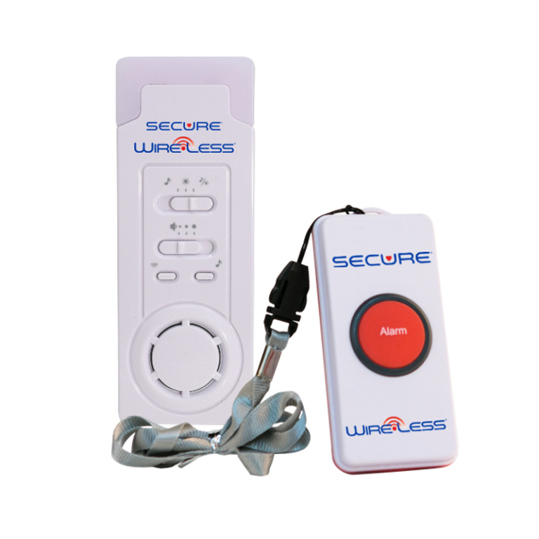 Wireless Two Call Button Caregiver Alert System | Secure Safety Solutions