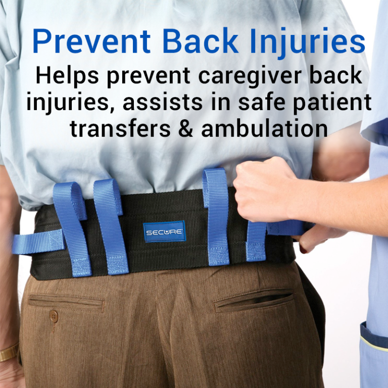 How to Use a Gait Belt to Transfer Fall-Risk Patients - Secure Safety ...