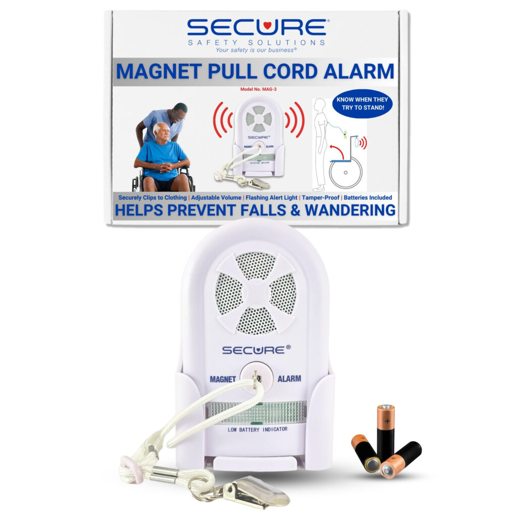 Magnet Pull Cord Fall Alarm Monitor | Secure Safety Solutions