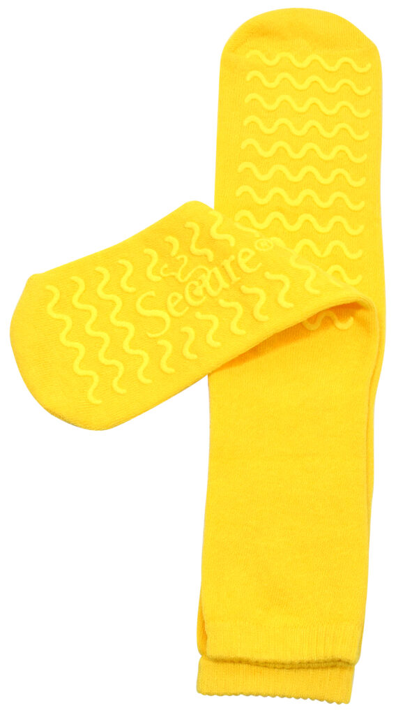 Secure® Dual Tread Non-Slip Hospital Socks for Fall Prevention